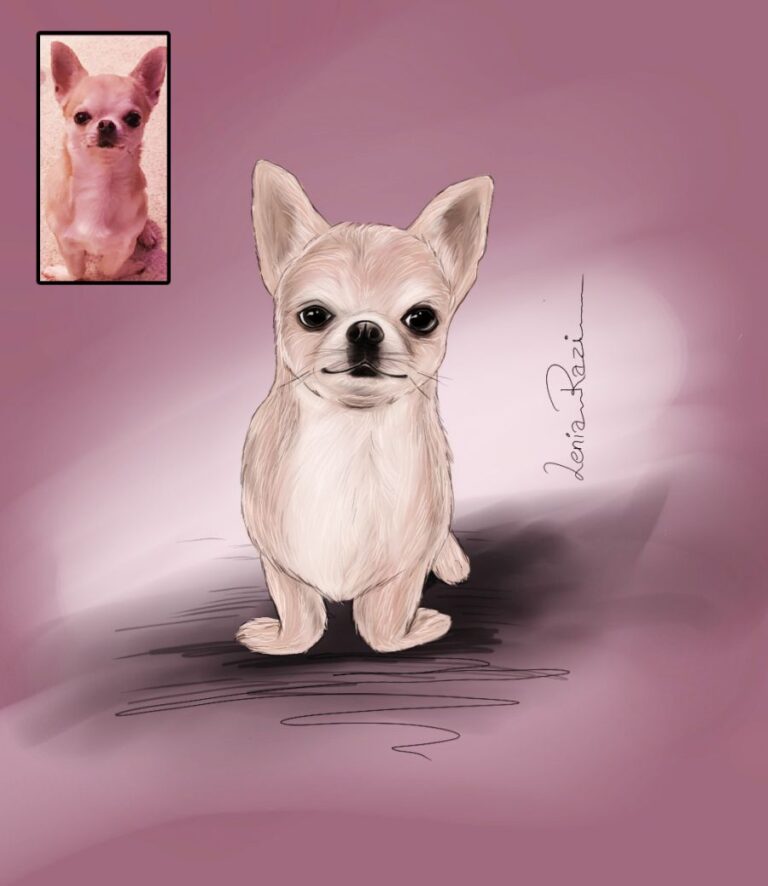 Γίνε Cartoon, Γελοιογραφία Πορτρέτο καρτούν, Lenia Razi Art